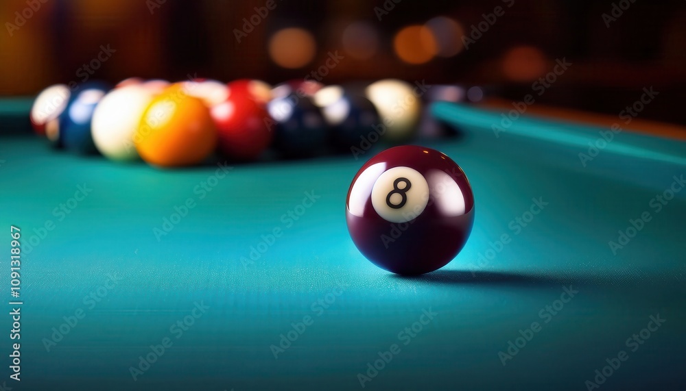 Focus on the 8-Ball. Detailed Perspective of Pool Table Dynamics ...