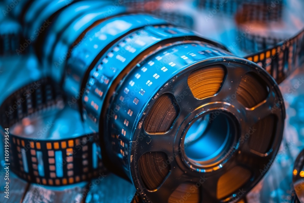 Vintage Film Reels A Close-Up on Cinematic History, Nostalgia, and the ...