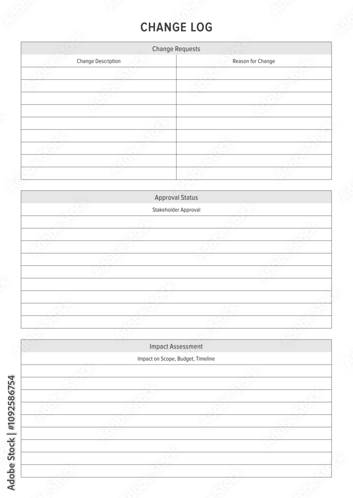 Comprehensive Project Planner Daily, Weekly, Monthly Sheets for Task ...