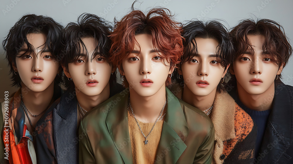 K-pop singer, korean idols Stock Photo | Adobe Stock