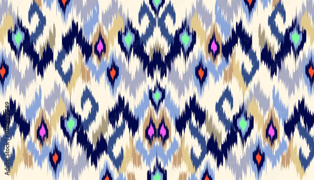 geometric ethnic vintage texture vector art design. textile fashion ...