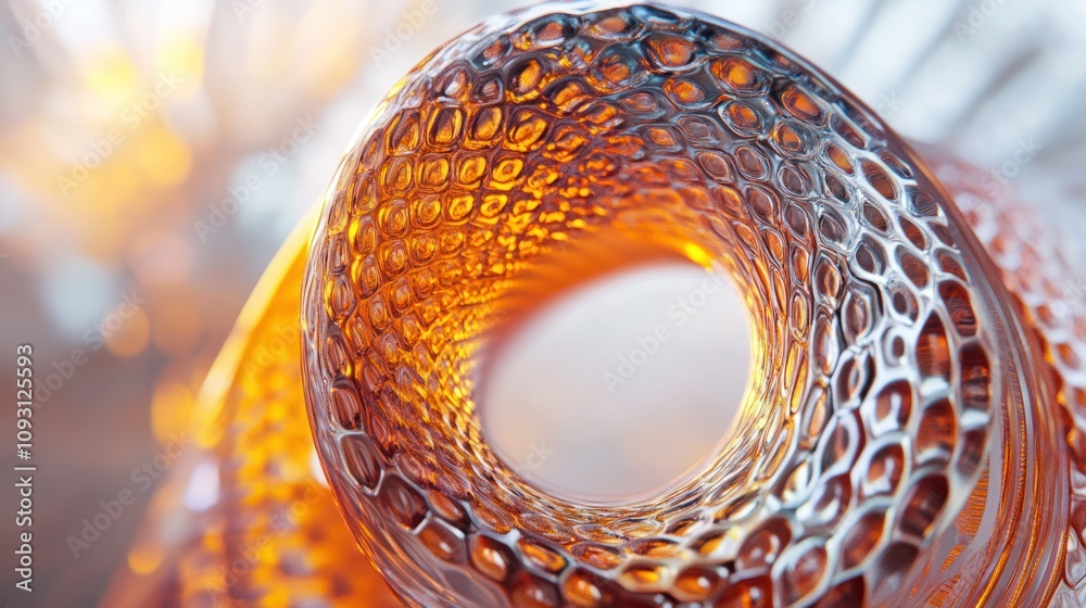 Dynamic rotating torus with intricate textures and holographic ...
