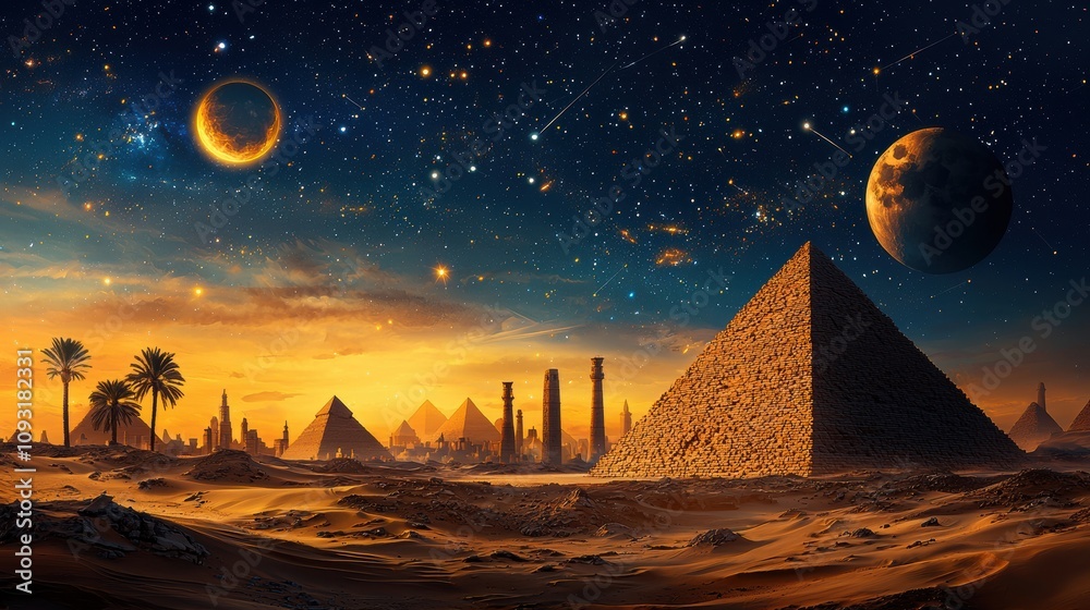 Blending the ancient benben pyramid with constella standard a cosmic ...