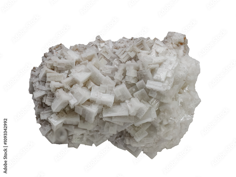 Halite commonly known as rock salt, is a type of salt, the mineral ...