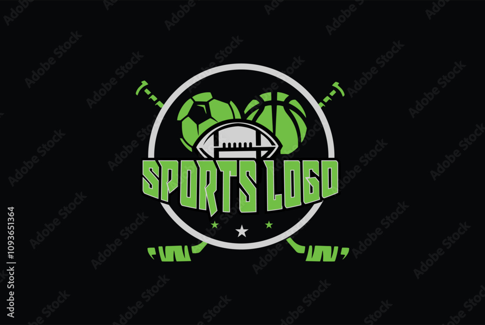All sport logo vector graphic for any business especially for sport ...