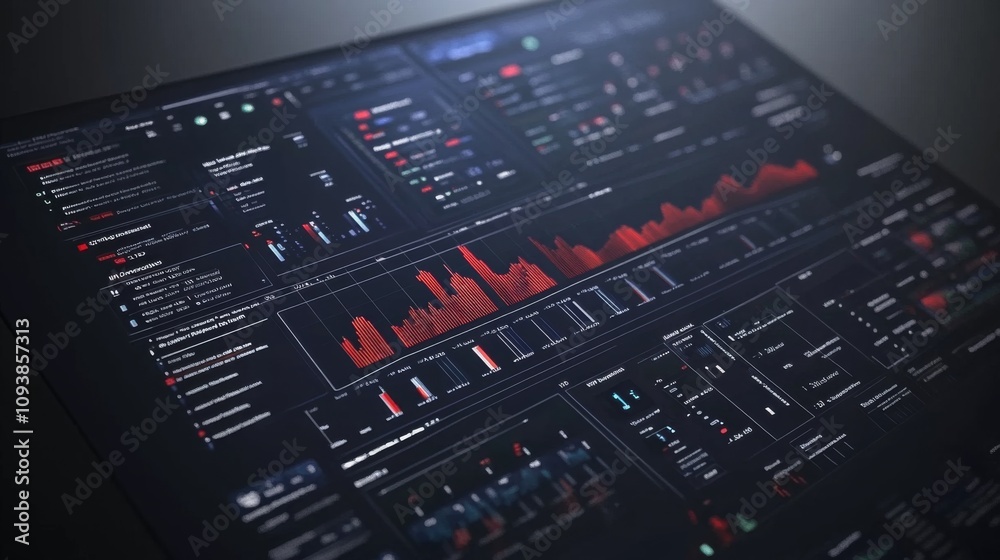 Modern Data Visualization Dashboard with Interactive Charts and Graphs ...