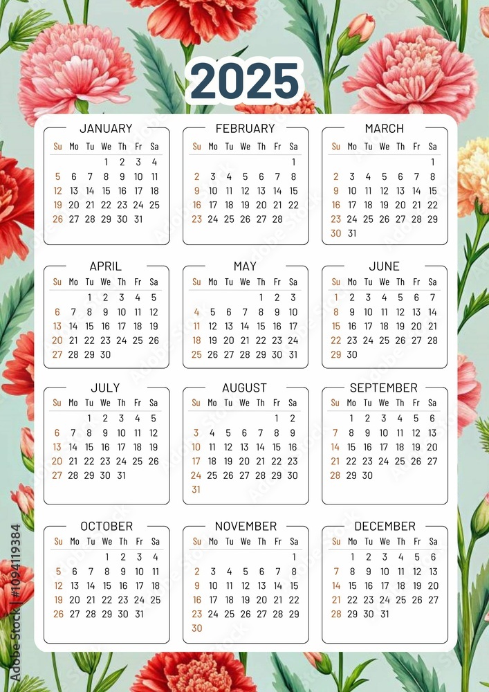 Explore languages with this 2025 multilingual calendar! Featuring daily ...