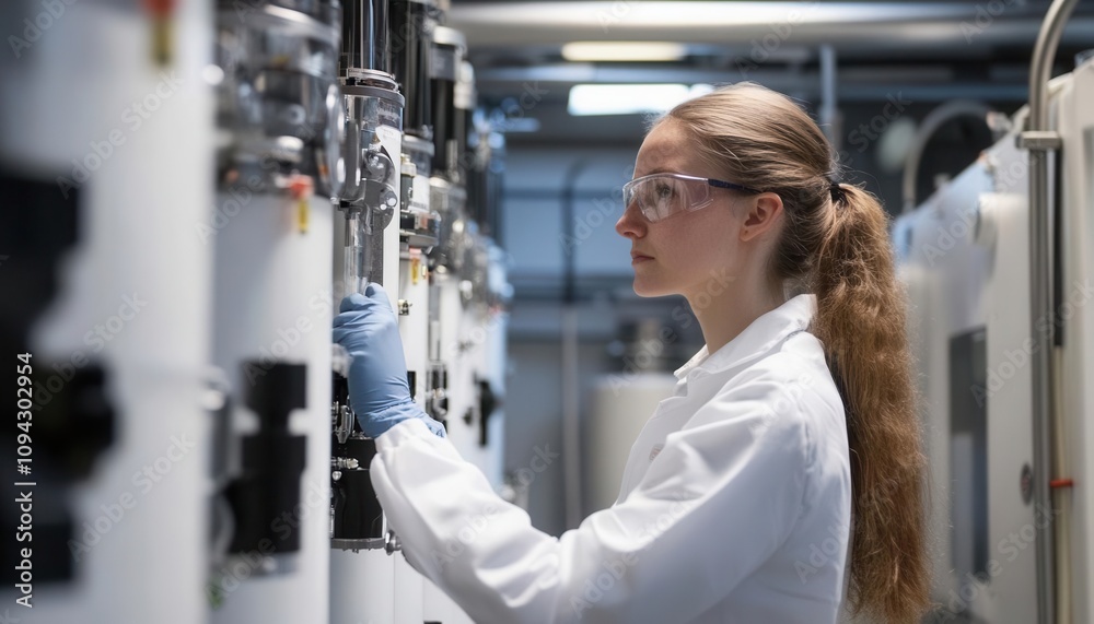 Laboratory research action science facility experiment process indoor ...