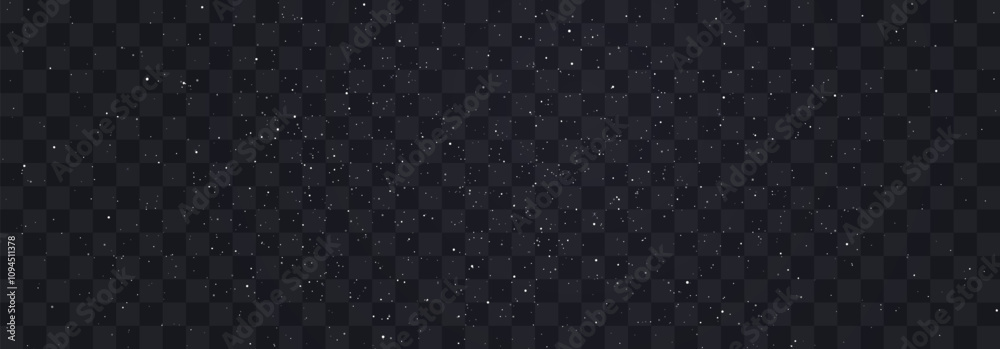 Stary night sky horizontal background. Night sky with stars png. Bright ...
