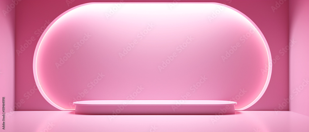 Luxury plain pink gradient abstract studio background, smooth color ...