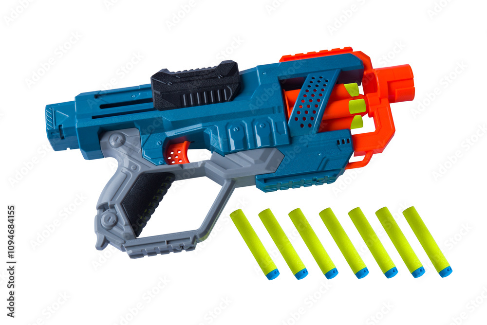 Toy for Children gun with Soft Foam bullets, air pistol, Game for Kids ...