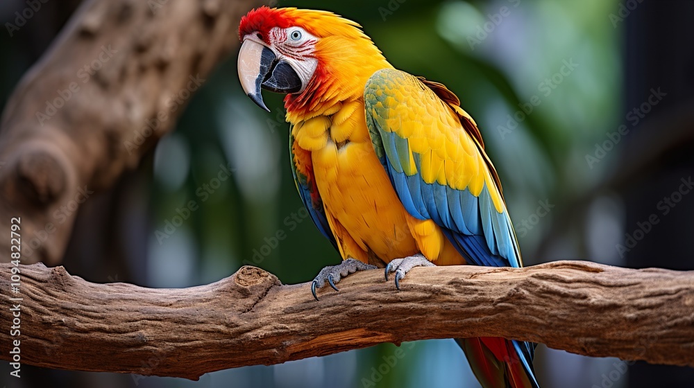 blue and yellow macaw HD 8K wallpaper Stock Photographic Image Stock ...