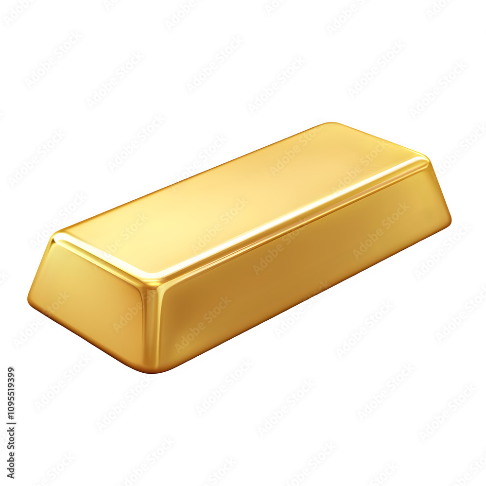 gold bar on transparent background Stock Illustration | Adobe Stock
