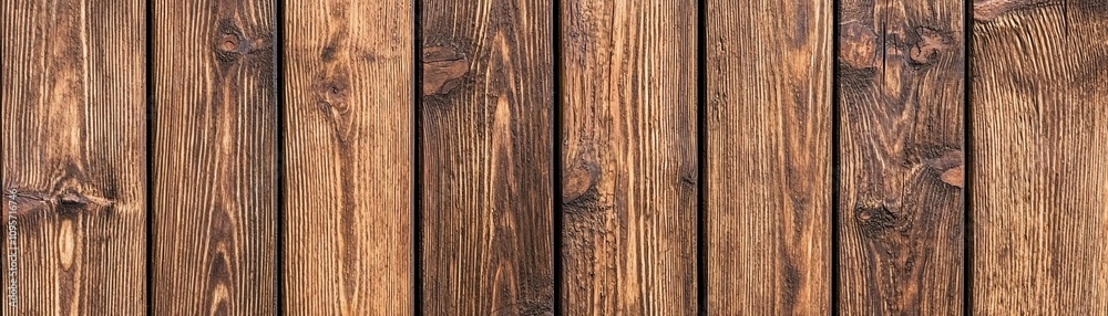 Close-up of rustic wooden planks, showcasing varying shades and ...