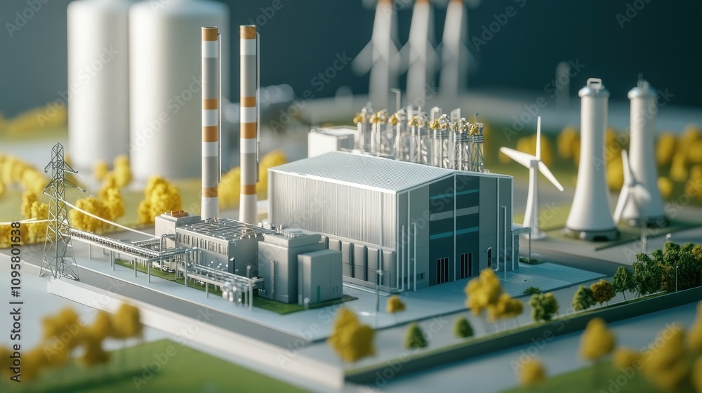 A small modular reactor (SMR) and turbine generator system working ...