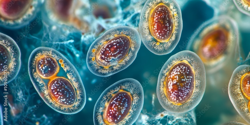 Microscopic detection of helminth eggs reveals the presence of ...