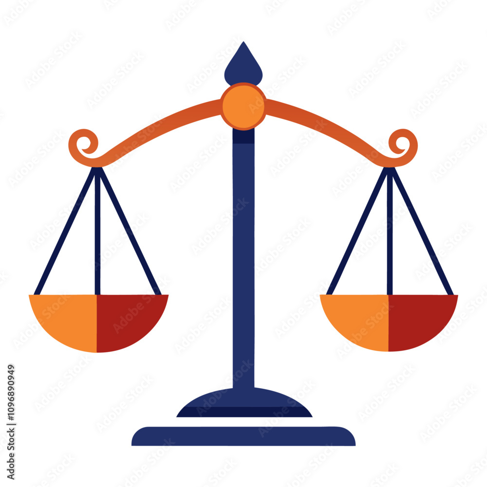 ancient scale clipart cartoon Illustration drawing Stock Vector | Adobe ...