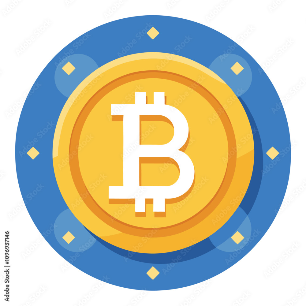 bitcoin clipart cartoon Illustration drawing Stock Vector | Adobe Stock