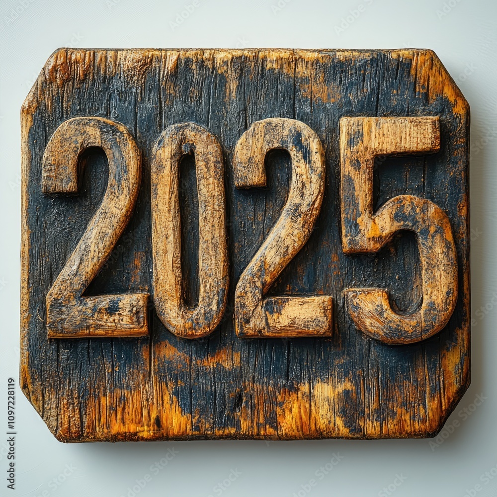 Illustrazione stock di Volume figures for 2025 banner print ...