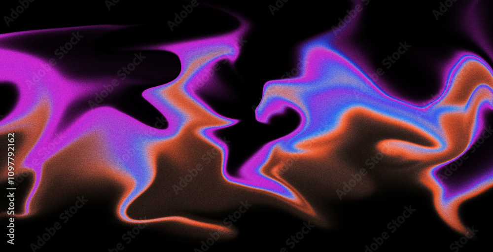 4K Beautiful color gradient background with noise. Abstract pastel ...