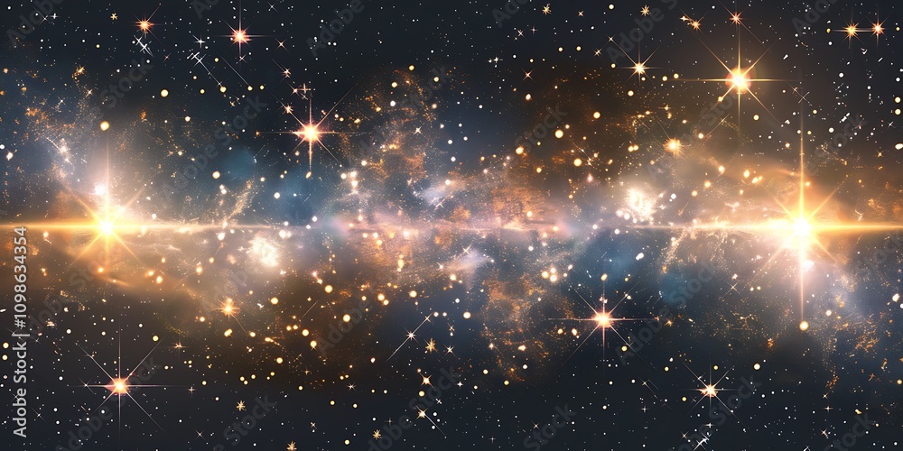 stars on transparent background, outer space galaxy, jpg Stock ...