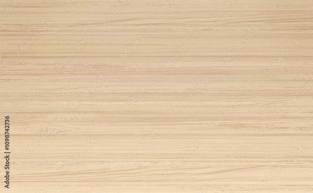 Realistic vector wood table background. Top view isolated wooden floor ...