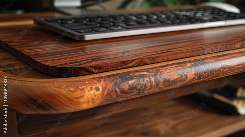 Keyboard Tray: This ergonomic tray promotes wrist alignment and ...