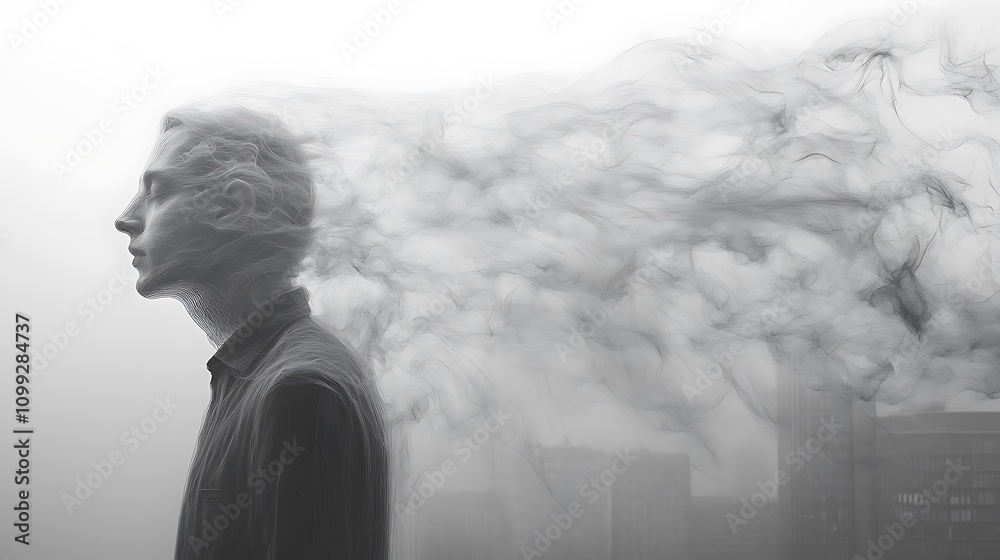 An intense photo capturing analytical thinking, observation, and ...