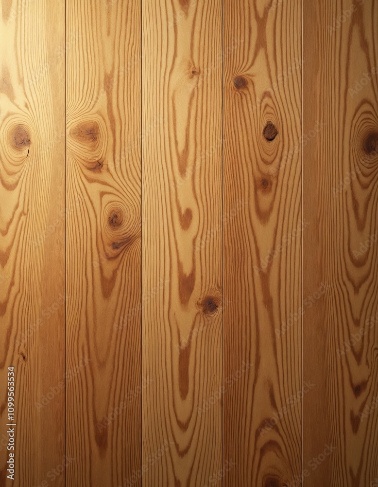 Light wooden planks with smooth texture and visible natural grain ...