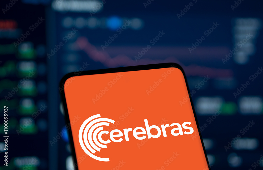 Dhaka, Bangladesh- 24 Nov 2024: Cerebras logo is displayed on ...