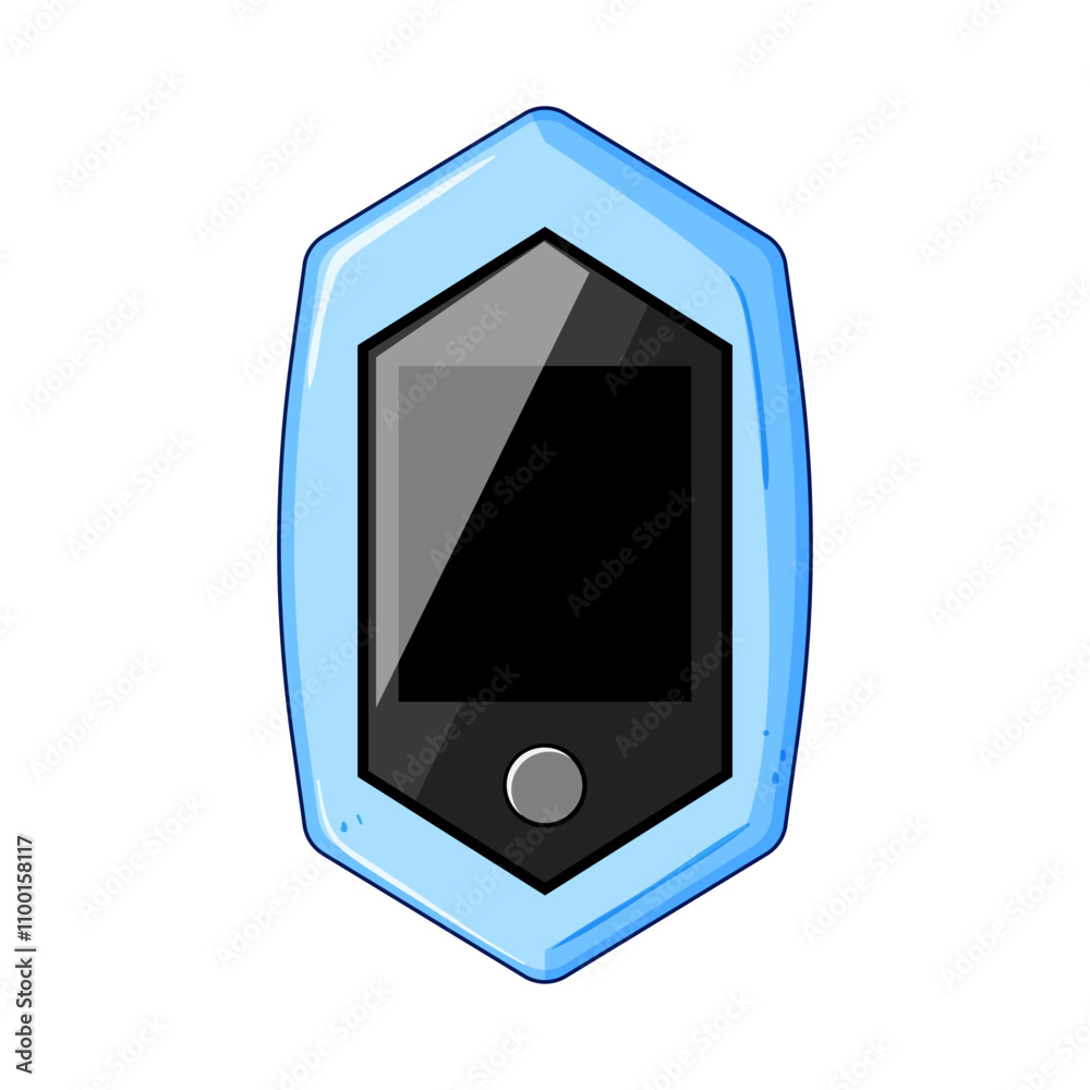 spo2 pulse oximeter cartoon. monitor health, device fingertip, reading ...
