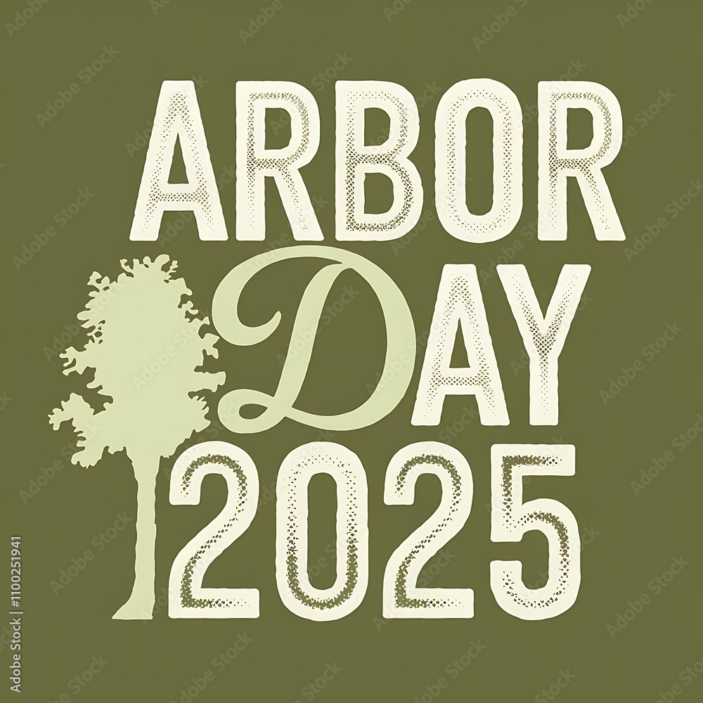 Arbor Day 2025 Celebrates Trees And Nature Conservation Stock ...