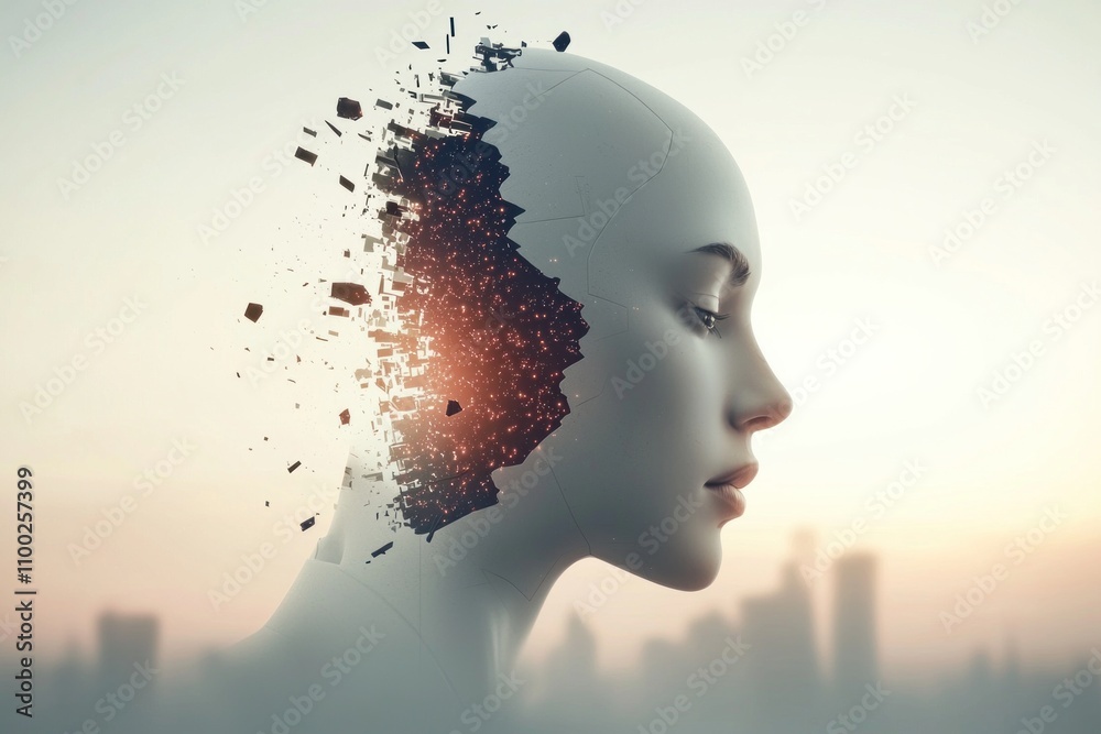 Exploring the fragmentation of identity in urban landscapes digital art ...