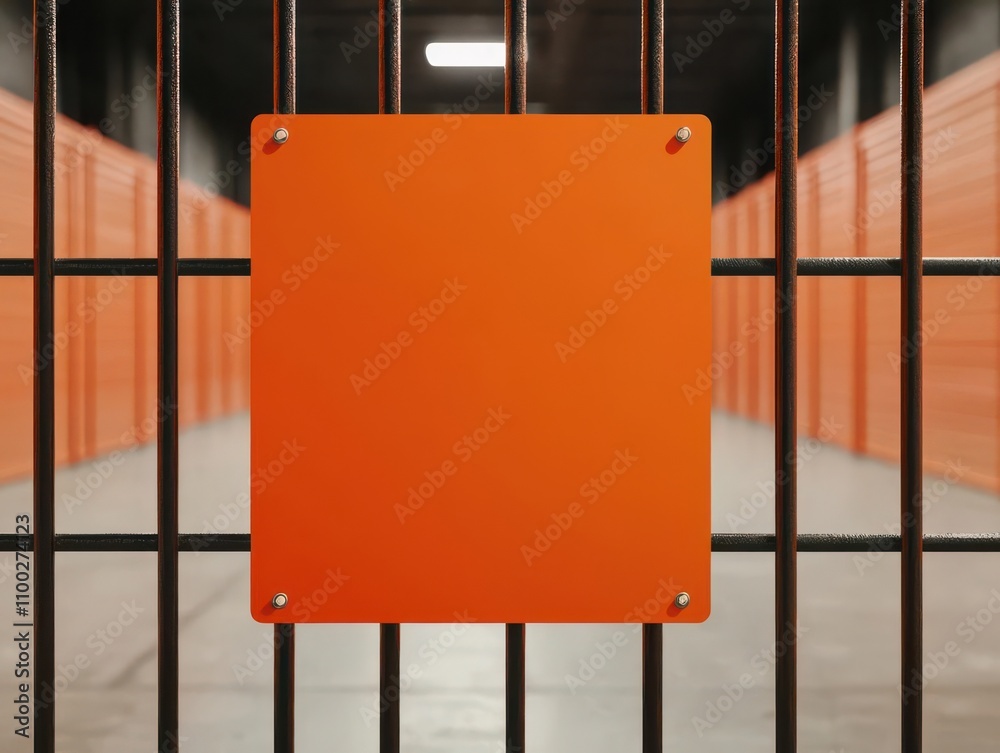 travel restrictions concept. A close-up of an informational poster at a ...