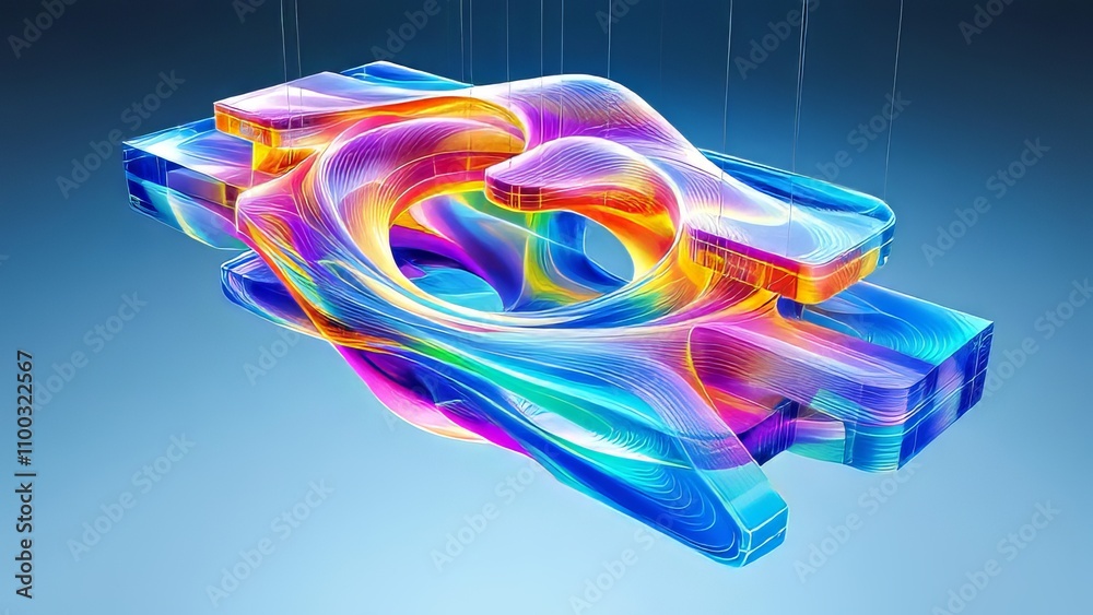 Principal strain CAD modeling from drone-based photogrammetry. Stock ...