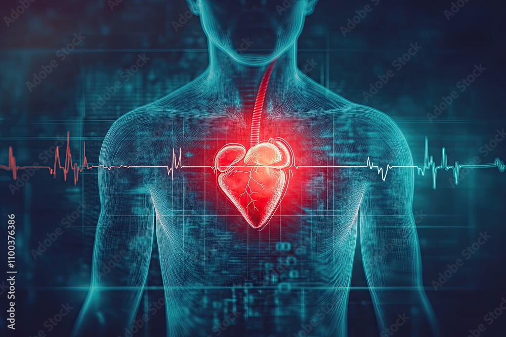 Electrocardiogram show ST elevation myocardial infarction (STEMI ...