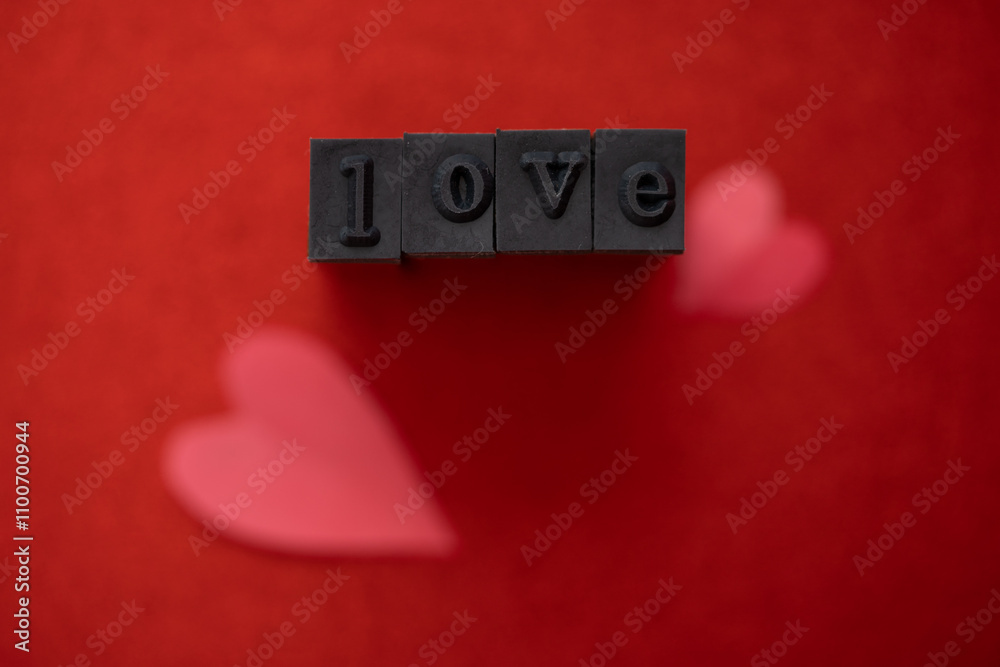 bloques con tipografía en alto relieve para imprimir letras con espacio ...