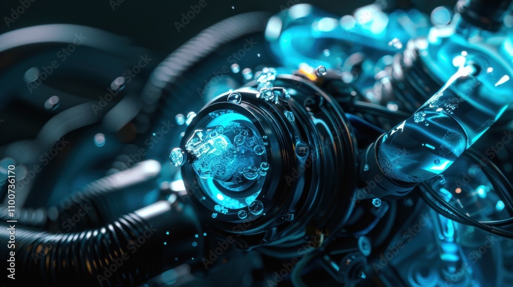 Liquid Nitrogen Engine: Using liquid nitrogen as fuel, this engine ...