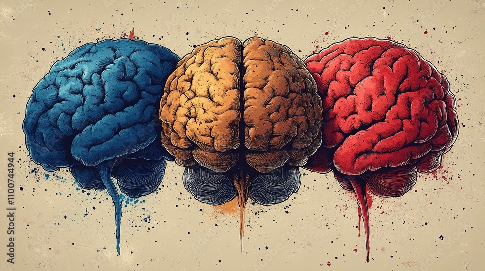 Exploring Brain Anatomy: A Schematic Illustration of the Neocortex ...
