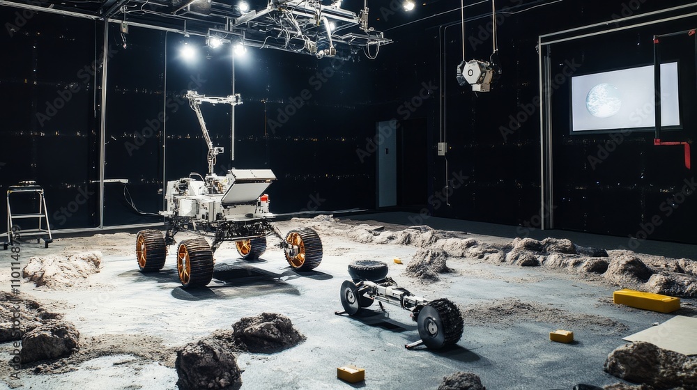 An innovative space robotics workshop with lunar rover prototypes and ...