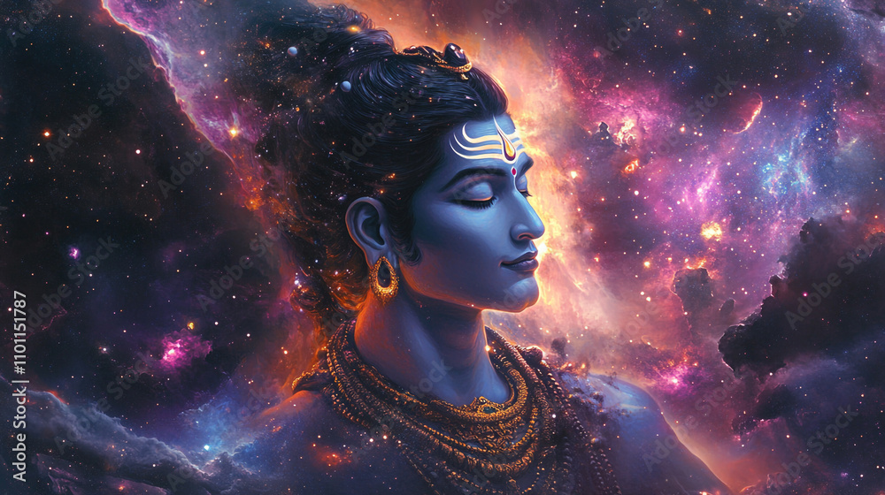 Maha Shivaratri Banner Design Featuring Lord Shiva Silhouettes, Trishul ...