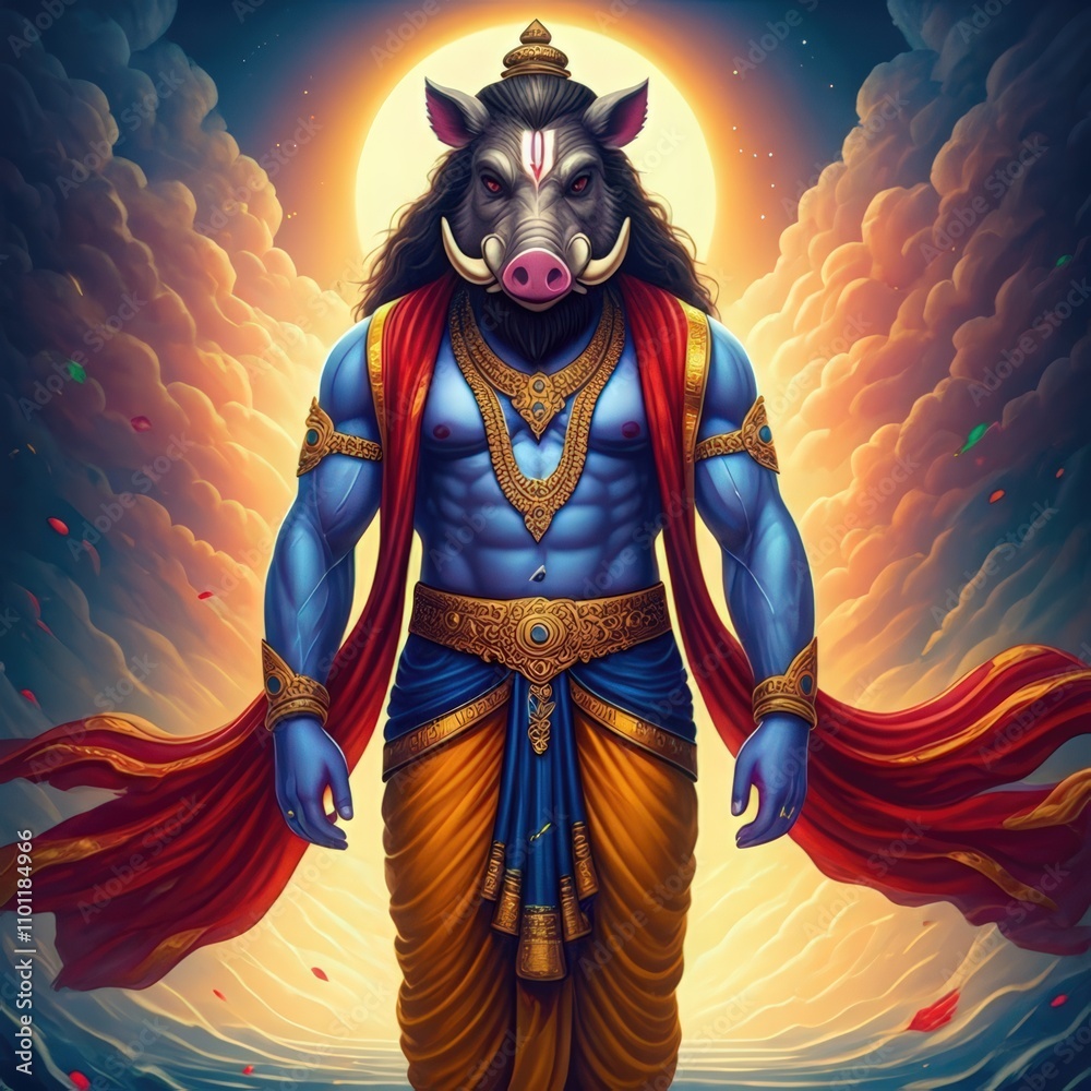 Varaha avatar of Vishnu | Varaha, the 3rd avatar of Lord Vishnu | The ...