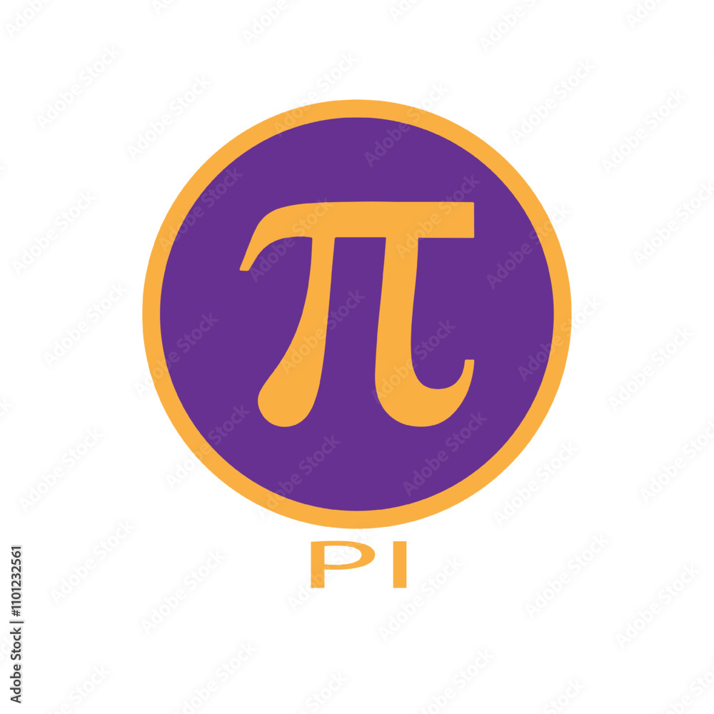 Pi Network. Pi icons. Pi network logo design. Pi network symbols. Pi logo vector design ...