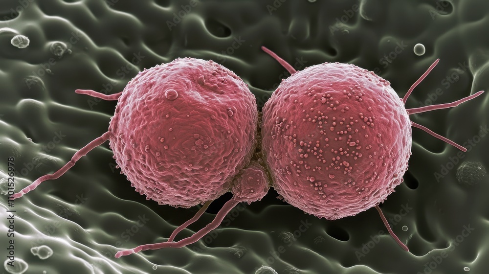 Binary Fission: A type of asexual reproduction where one organism ...