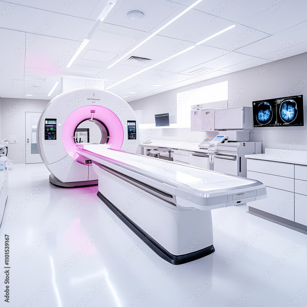 State-of-the-art radiology lab with quantum imaging technology for ...