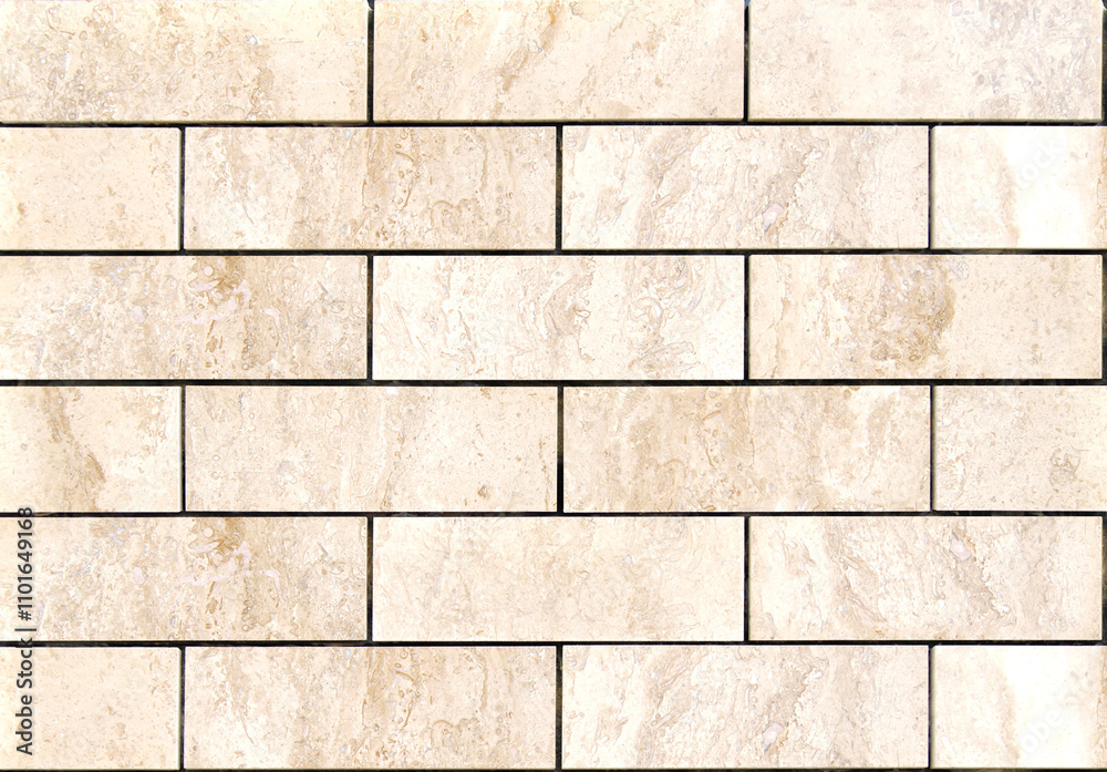 Natural stone brick tile seamless texture as background Stock Photo ...