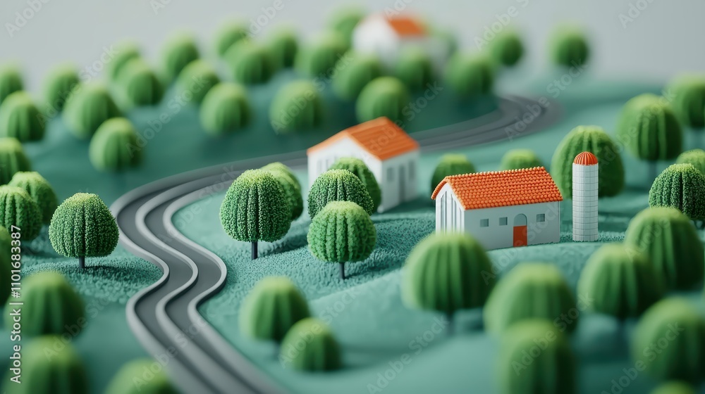 Seamless Journey of Food Traceability: 3D Infographic Revealing Farm-to ...