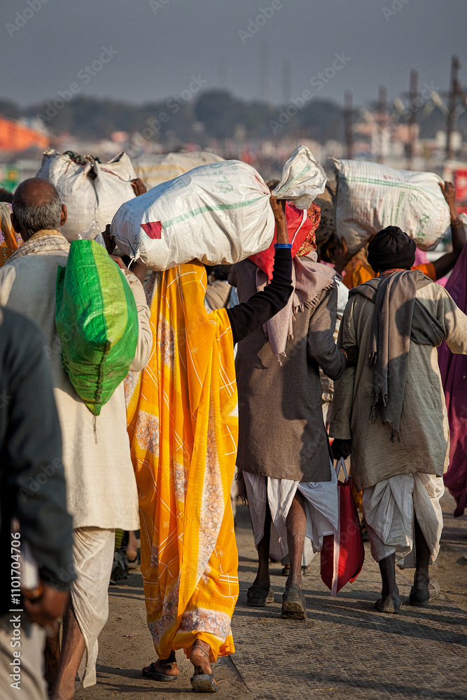 Kumbh Mela celebrations (Allahabad, India). Kumbh Mela (the festival of ...