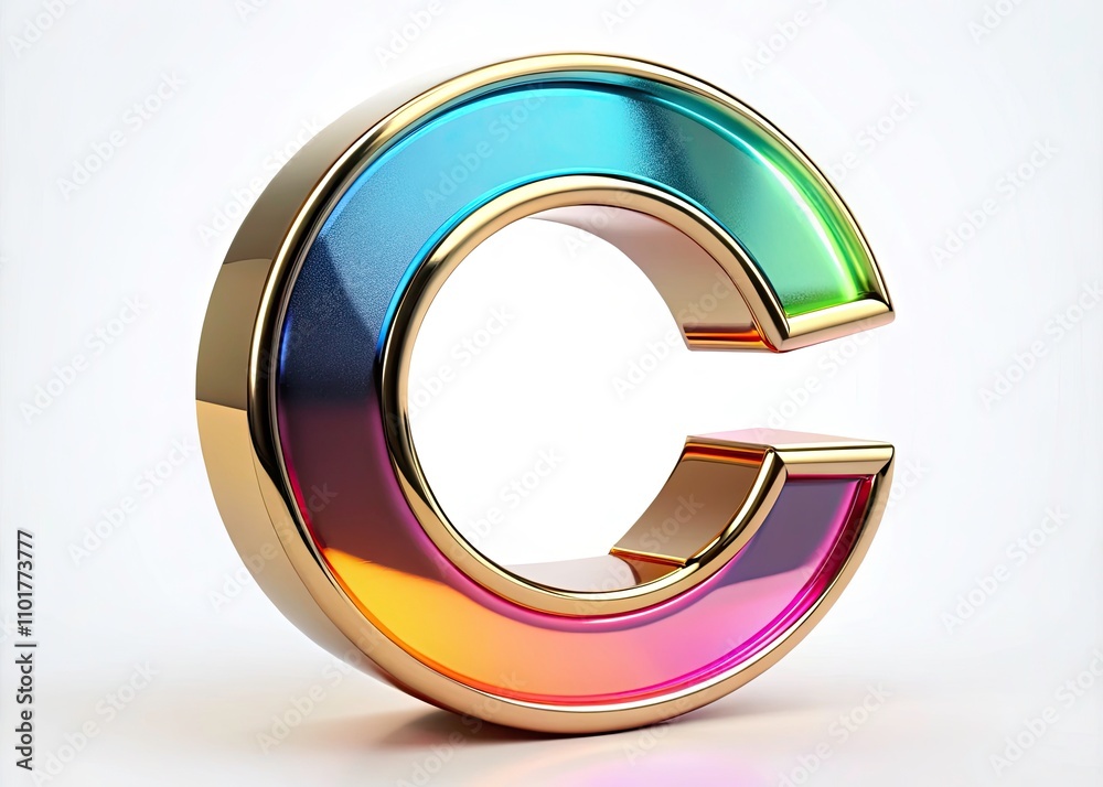 Stylish Ctrl C Symbol in Fashion Photography with Modern Aesthetic on a ...