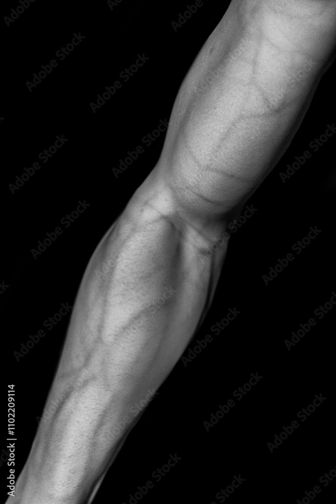 Infrared Photography at 850nm of a Man's Arm Revealing Veins Beneath ...